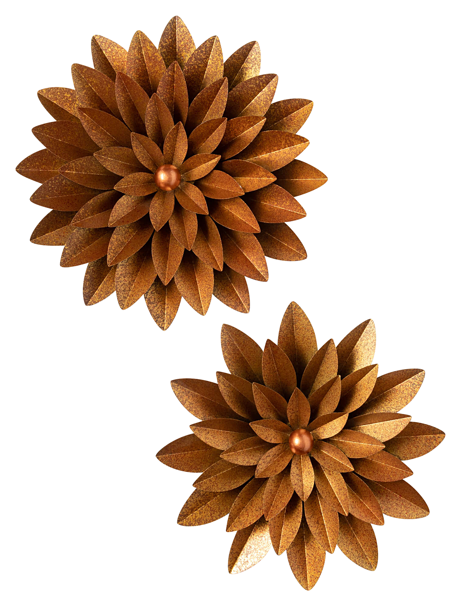 Sullivan's Dimensional Wall Metal Flower Bloom 2-Piece Set | Cabela's